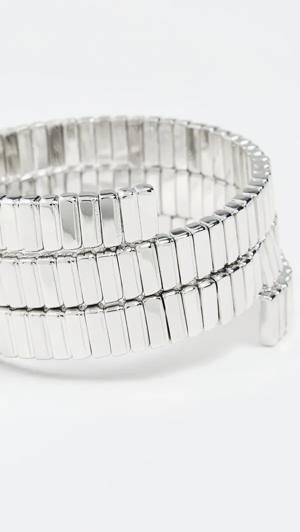 ROXANNE ASSOULIN The Flat Cobra Triple Wrap Bracelet