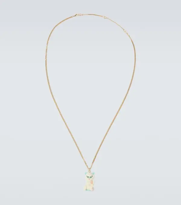 Valentino Garavani Le Chat De La Maison Pendant Necklace - Gold