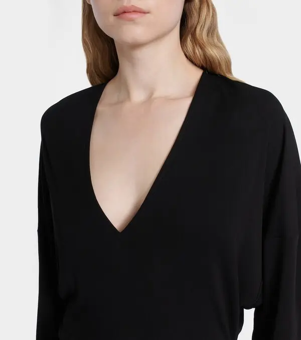 Emilio Pucci Stella Knitted Silk-blend Midi Dress