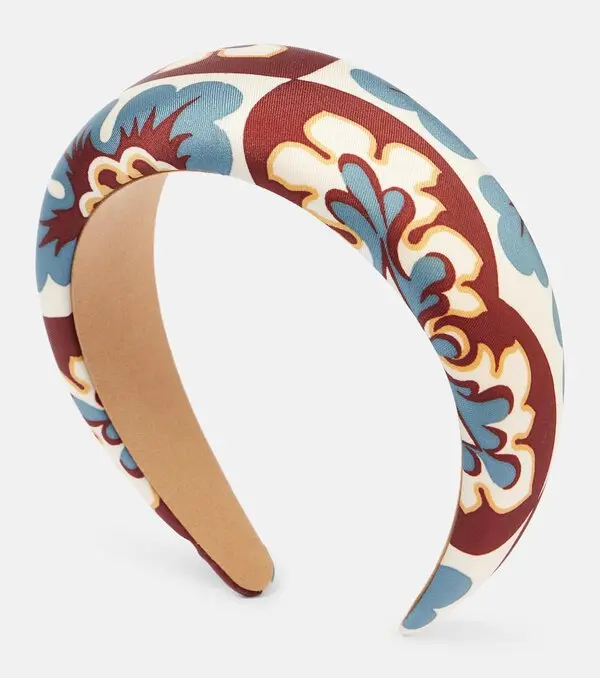La DoubleJ Medici Twill Headband - Multicoloured