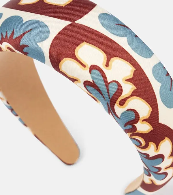 La DoubleJ Medici Twill Headband - Multicoloured