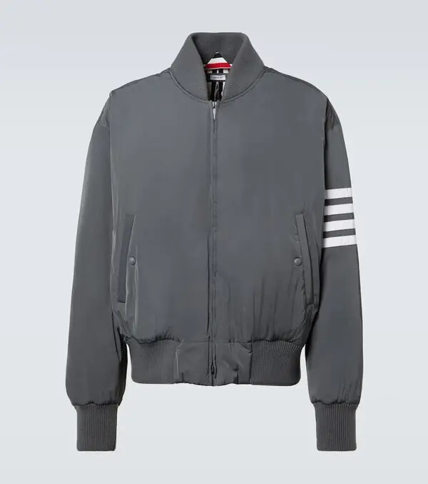 Thom Browne 4-bar Bomber Jacket