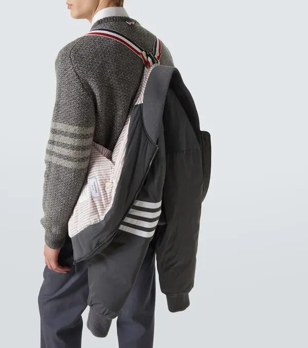 Thom Browne 4-bar Bomber Jacket