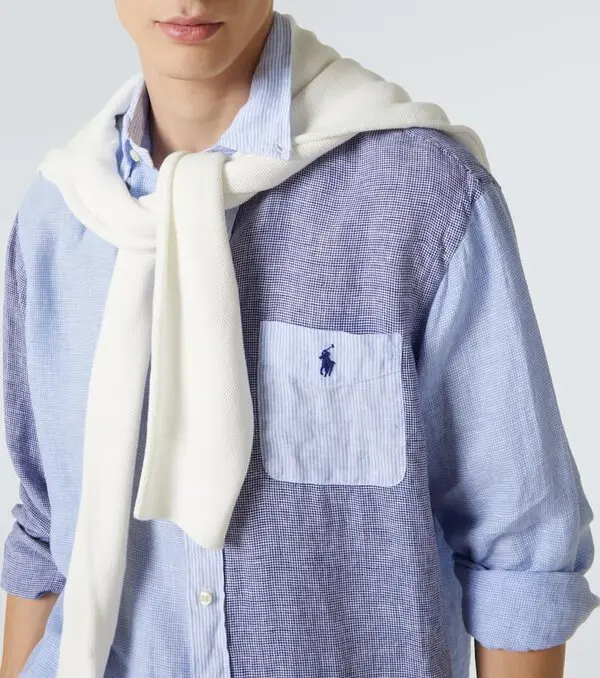 Polo Ralph Lauren Patchwork Linen Shirt