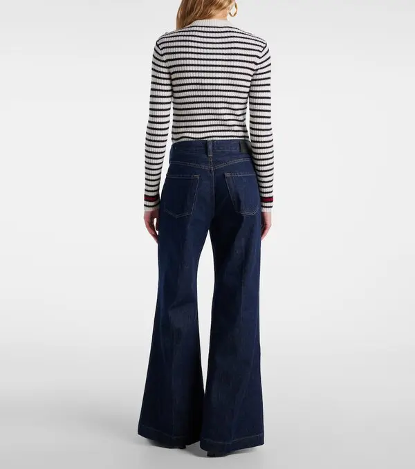 Citizens Of Humanity Beverly Mid-rise Wide-leg Jeans