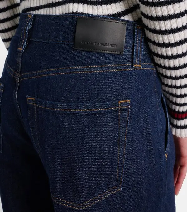 Citizens Of Humanity Beverly Mid-rise Wide-leg Jeans