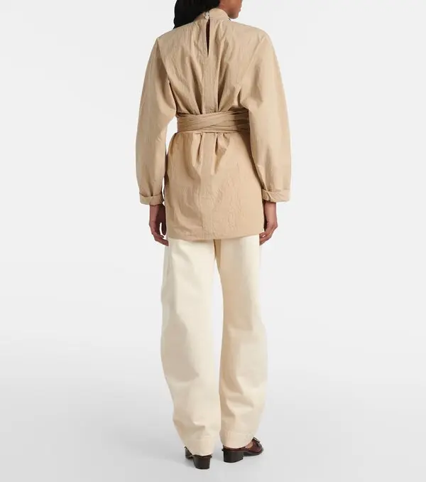 LEMAIRE Belted Cotton Top