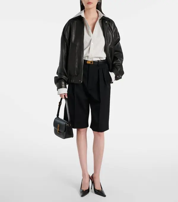 Saint Laurent Solferino Small Shoulder Bag - Black