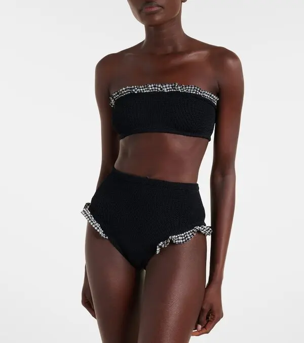 Hunza G Peggy Ruffled Bikini