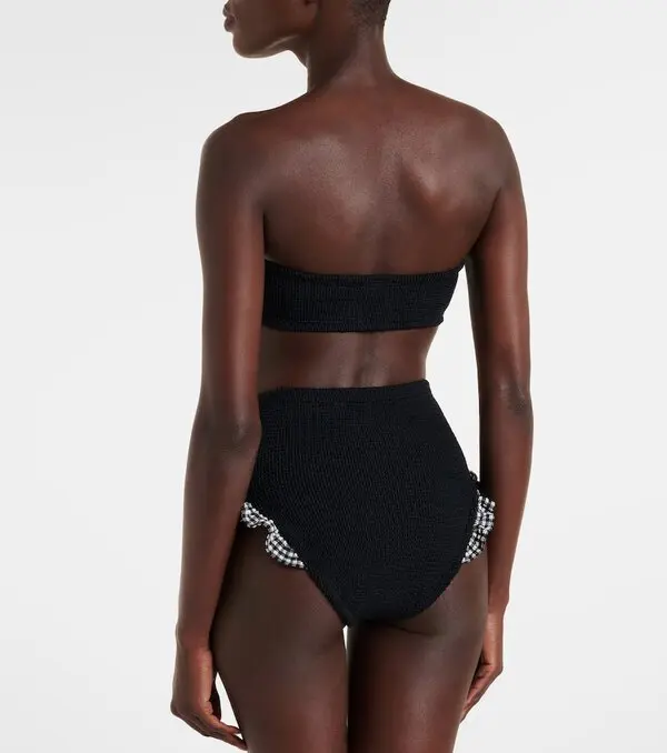 Hunza G Peggy Ruffled Bikini