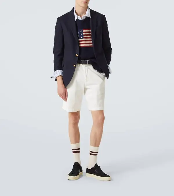 Polo Ralph Lauren Wool And Cotton Sweater Vest