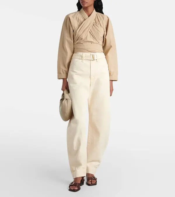 LEMAIRE Belted Cotton Top