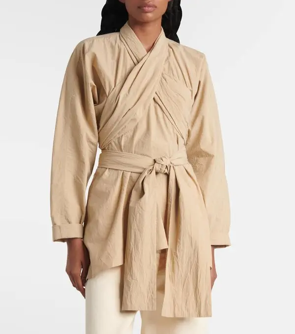 LEMAIRE Belted Cotton Top