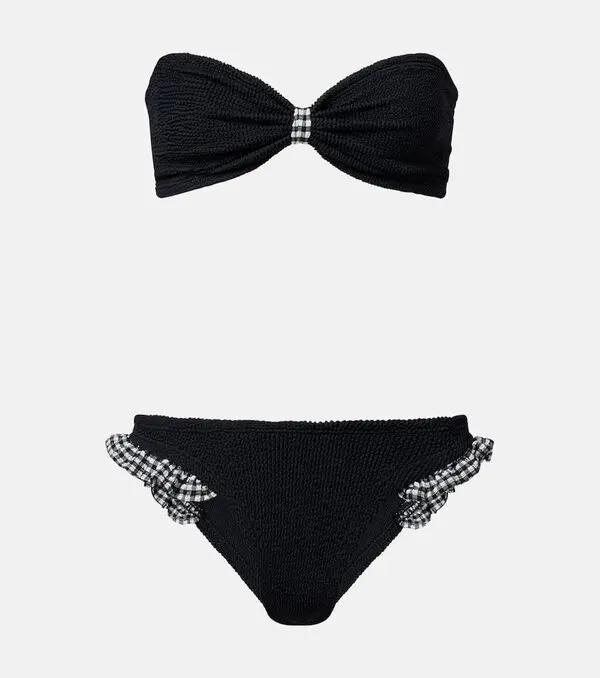 Hunza G Jean Bikini - Black