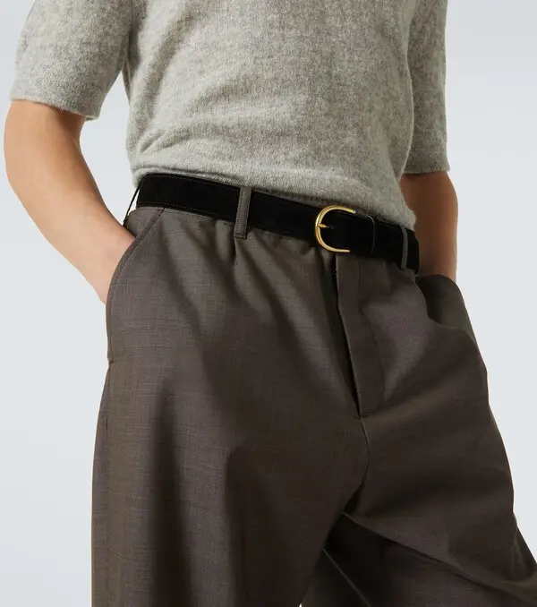 George Cleverley Suede Belt