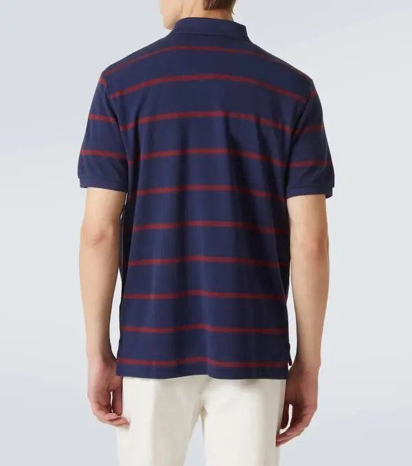 Polo Ralph Lauren Polo Bear Striped Cotton Polo Shirt