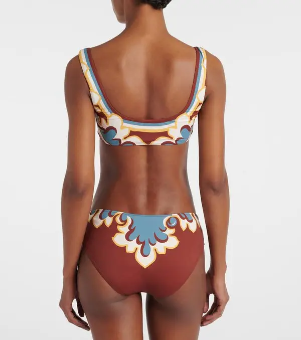 La DoubleJ Printed Bikini Bottom