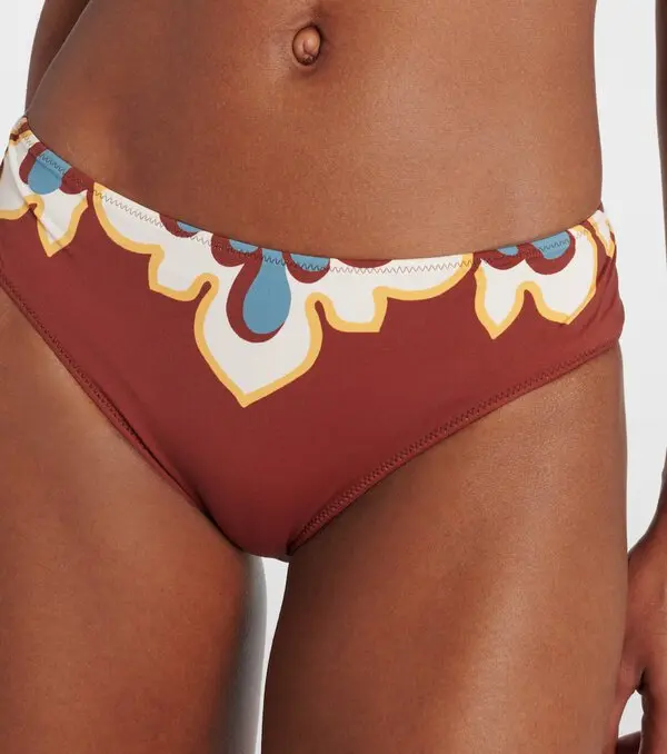 La DoubleJ Printed Bikini Bottom