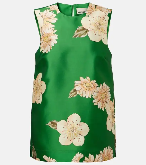 ALEMAIS Floral Print Top