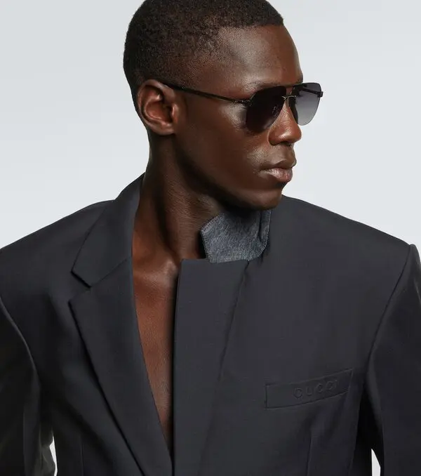Fendi Aviator Sunglasses - Grey