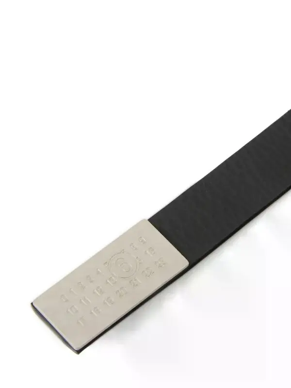 MAISON MARGIELA Mini Numeric Belt - Black