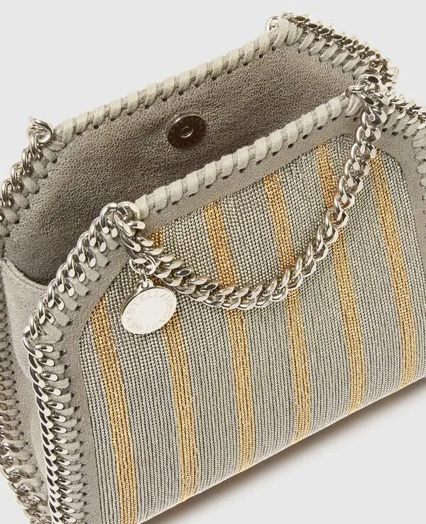 Stella McCartney Limited-edition Falabella Tiny Tote Bag - Metallic