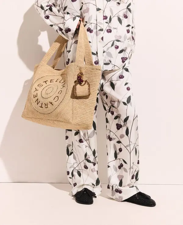 Stella McCartney Cherry Print Oversized Trousers