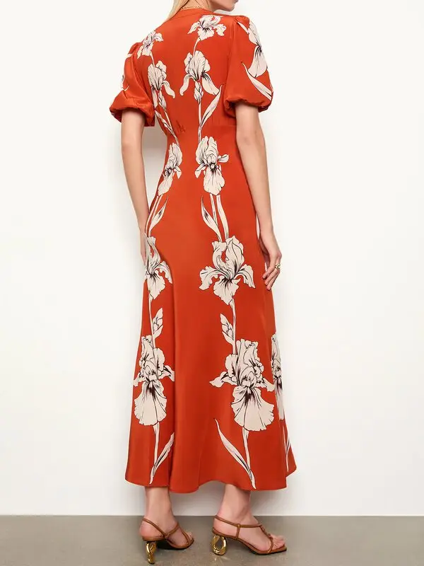 La DoubleJ Marlene Dress - Iris Placée