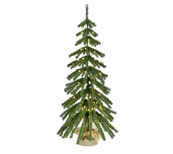 FRASER HILL FARM 4-ft. Downswept Farmhouse Fir Christmas Tree - One-color
