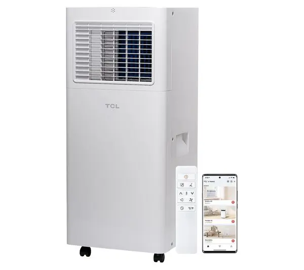 TCL 5,000 Btu Sacc Smart Portable Air Condition R With Remote - One-color