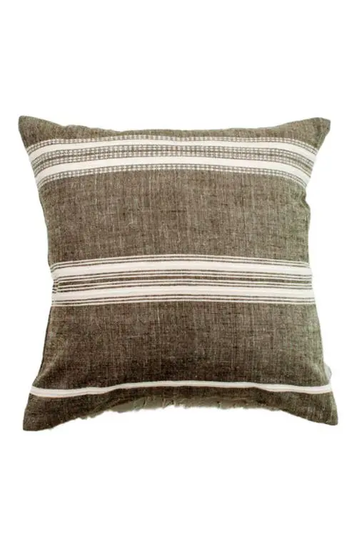 CREATIVE WOMEN Aden Pillowcover Only - Grey W/ Natural