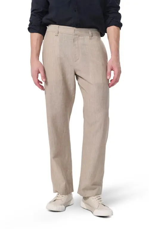 Rag & Bone Evan Donegal Wool Blend Tapered Pants - Beige