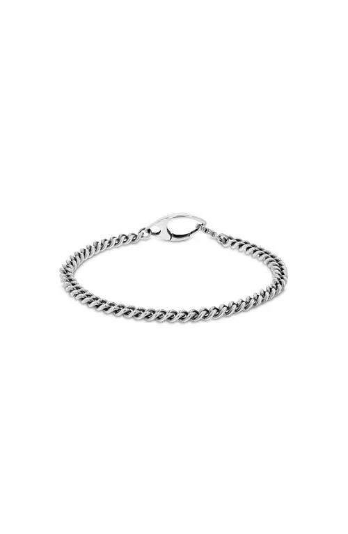 MR LOWE BY SHERYL LOWE Mr Lowe Curb Chain Bracelet - Sterling Silver