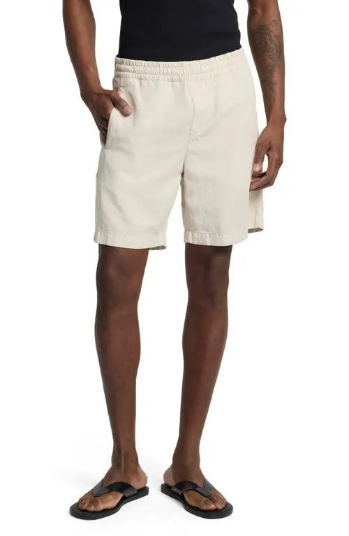 7 For All Mankind Relaxed Fit Cotton Blend Shorts