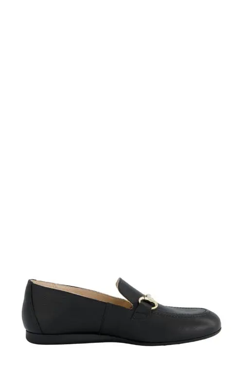 Paul Green Bethany Bit Driving Loafer - Black Leather