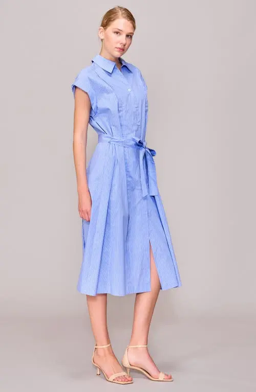 MELLODAY Cap Sleeve Shirtdress