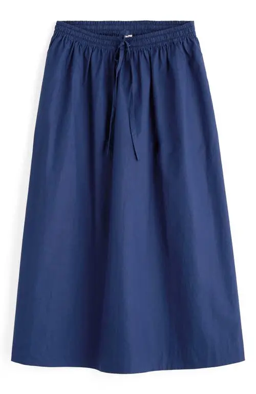 SEASALT CORNWALL Organic Cotton Drawstring Maxi Skirt