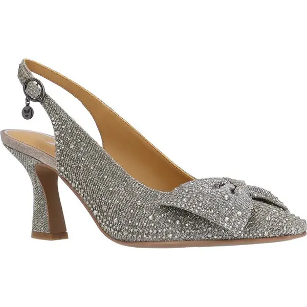 J. Reneé Harlan Slingback Pump - Pewter