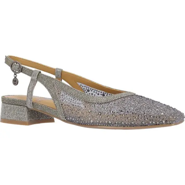 J. Reneé Layton Slingback Flat - Pewter