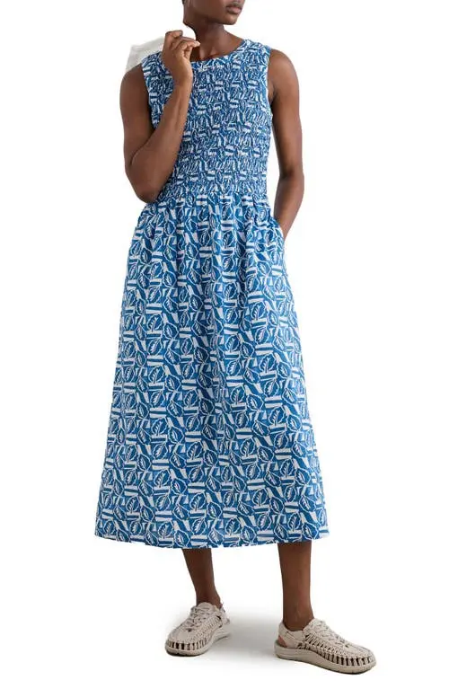 SEASALT CORNWALL Meadowsweet Sleeveless Midi Dress