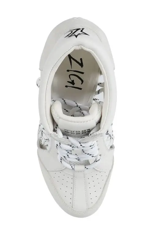 ZIGI Shred Platform Pump - White