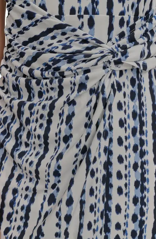 Donna Karan New York Abstract Print Sheath Dress