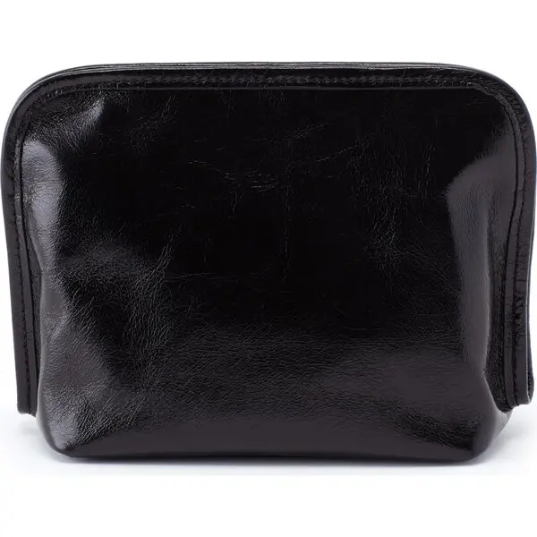 Hobo Beauty Leather Cosmetics Case - Black