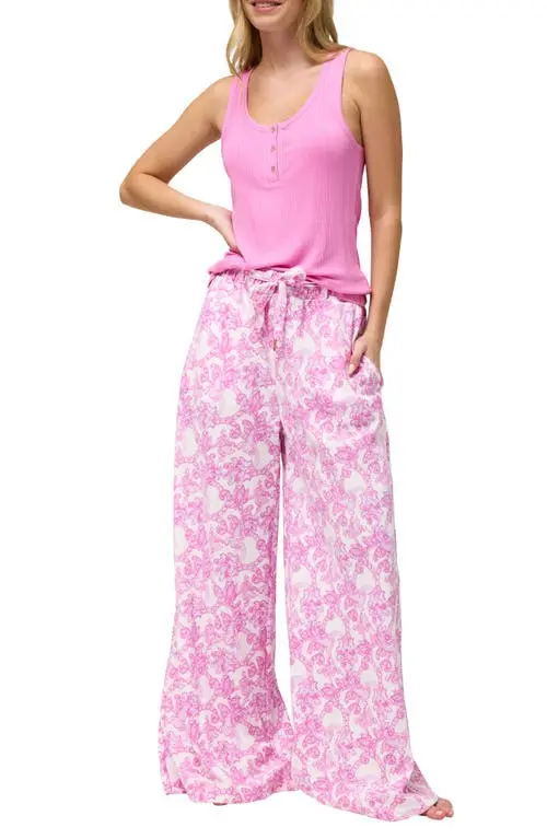 Honeydew Intimates Coastal Cozy Pajamas - Pink Lady Paisley