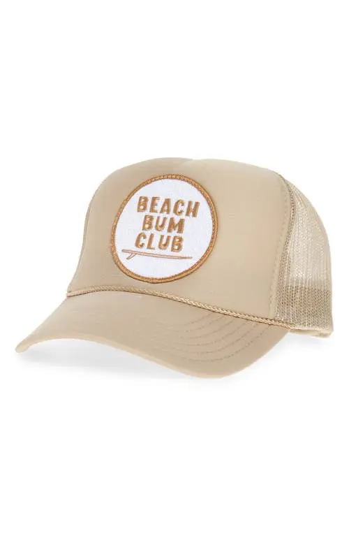 FRIDAY FEELIN’ Beach Bum Club Patch Trucker Hat