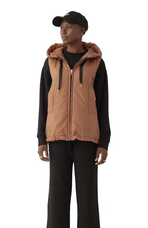 HONORS The Hooded Vest - Black