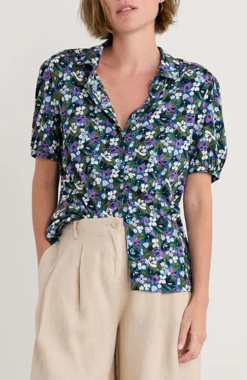 SEASALT CORNWALL Embrace Floral Button-up Shirt
