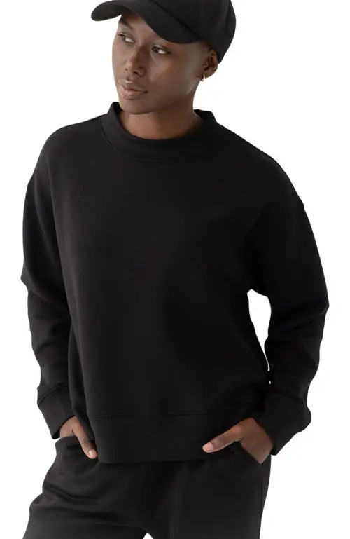 HONORS The Clubhouse Travel Pullover - Black