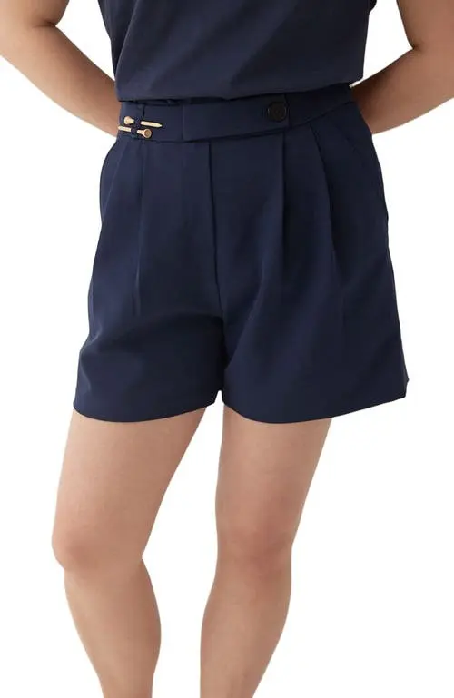 HONORS The High-waisted Short - Navy
