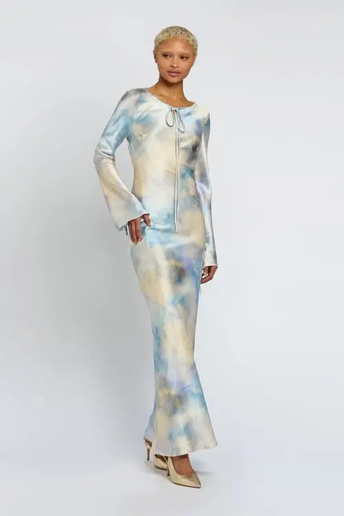 DASKA Sali Maxi Dress - Gold